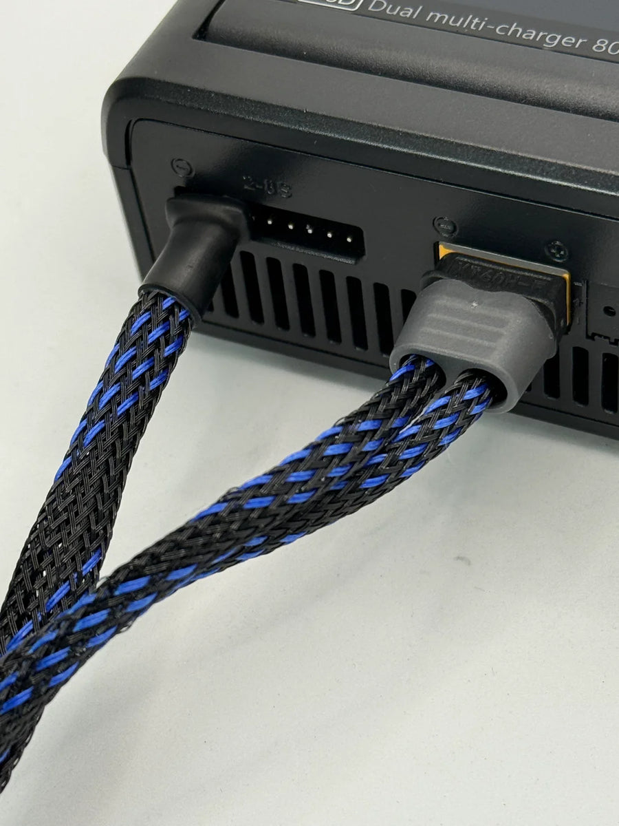 Silver Horse RC - Quick Draw 2mm Bullet Battery Charging Cable - 2mm B ...