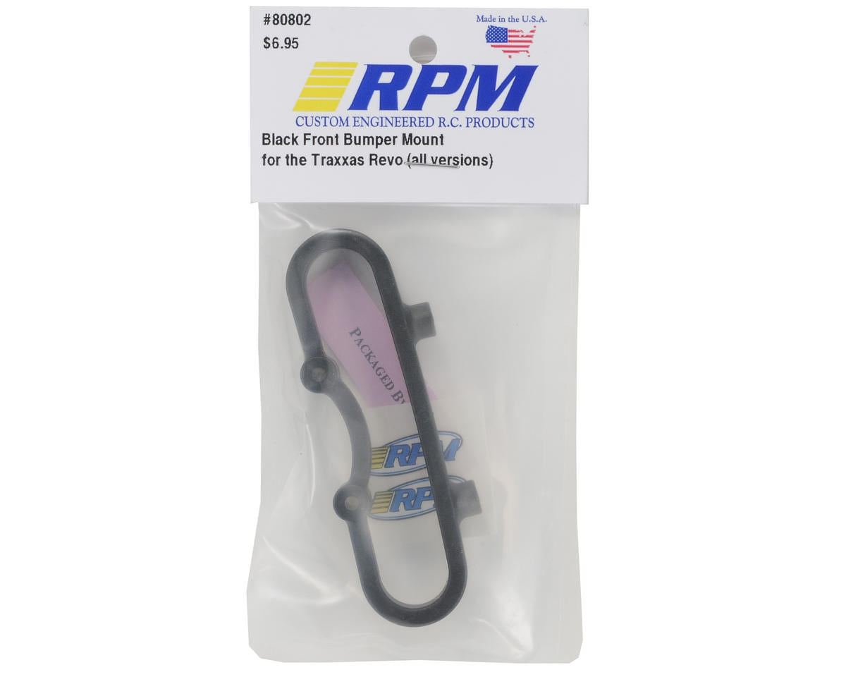 RPM Front Bumper Mount (Black) – Platinum Hobbies