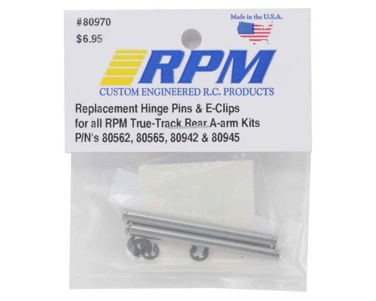 RPM Replacement Pin Set True-Track A-Arms – Platinum Hobbies